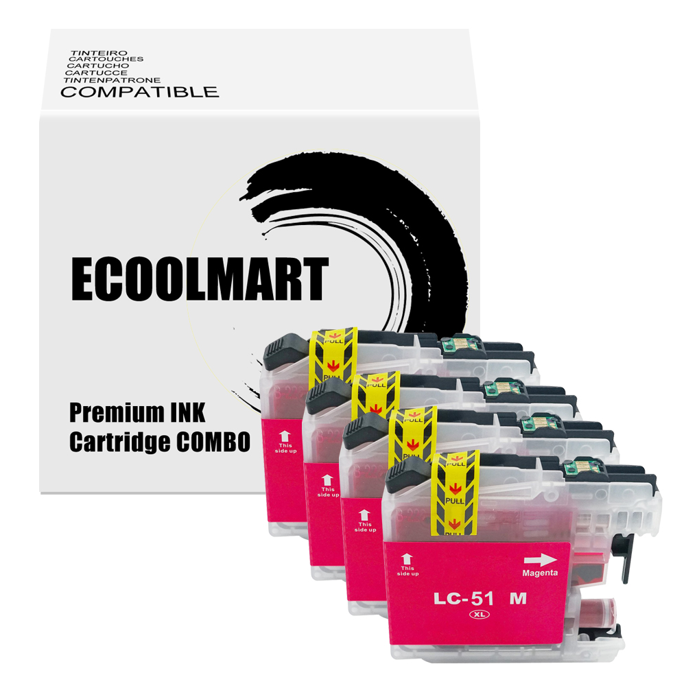 LOT LC51 Ink Cartridge fits Brother MFC-240C MFC-465CN MFC-5860CN FAX ...