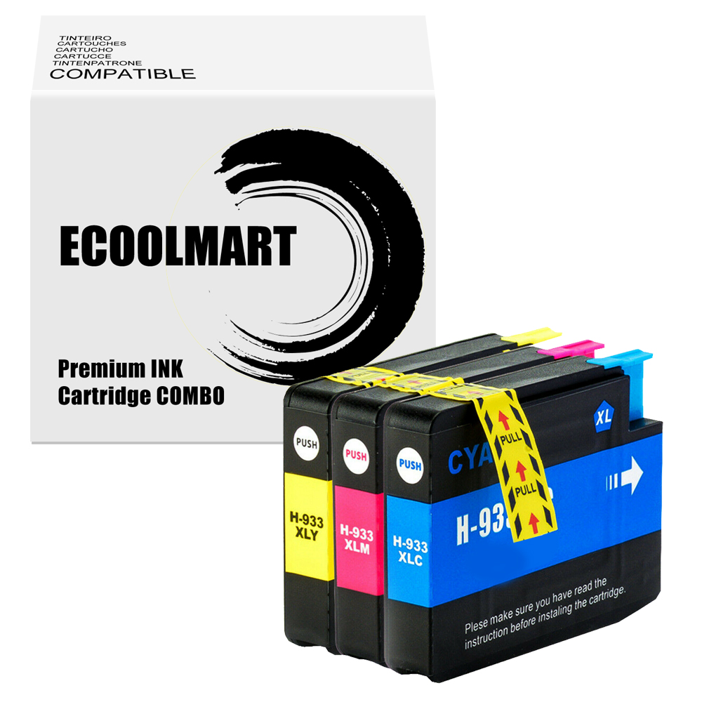 LOT 932XL 933XL Ink Cartridge replace for HP Officejet 6100 6600 6700 ...